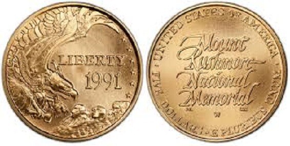 US Gold Coin Commemoratives Bookmark - Hand Made - Choose Coin - 5 ml ...