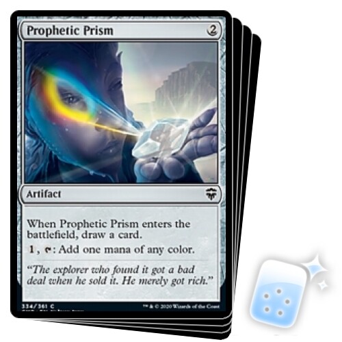 PROPHETIC PRISM X4 Commander Legends Magic MTG MINT CARD | eBay