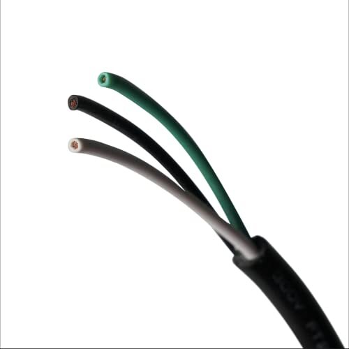 18 Awg Replacement Power Cord Open End With On/off Power Switch “ 11 Ft ...