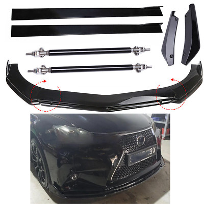Front Bumper Spoiler Splitter + Side Skirts + Rear For Lexus RX350 ...