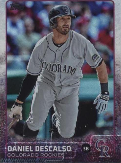 2015 Topps - Daniel Descalso #587 Rainbow Foil for sale online | eBay