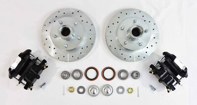 S10 DISC BRAKE UPGRADE DUAL PISTON CALIPERS DRILLED SLOTTED ROTORS | eBay
