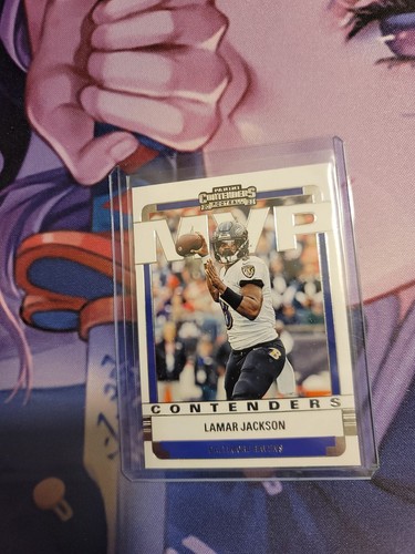 2022 Panini Contenders MVP Contenders Lamar Jackson Card #MVP-LJA ...