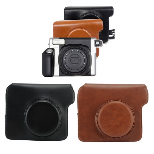 Mini Instant Camera Protective Bag PU Camera Case With Adjustable ...