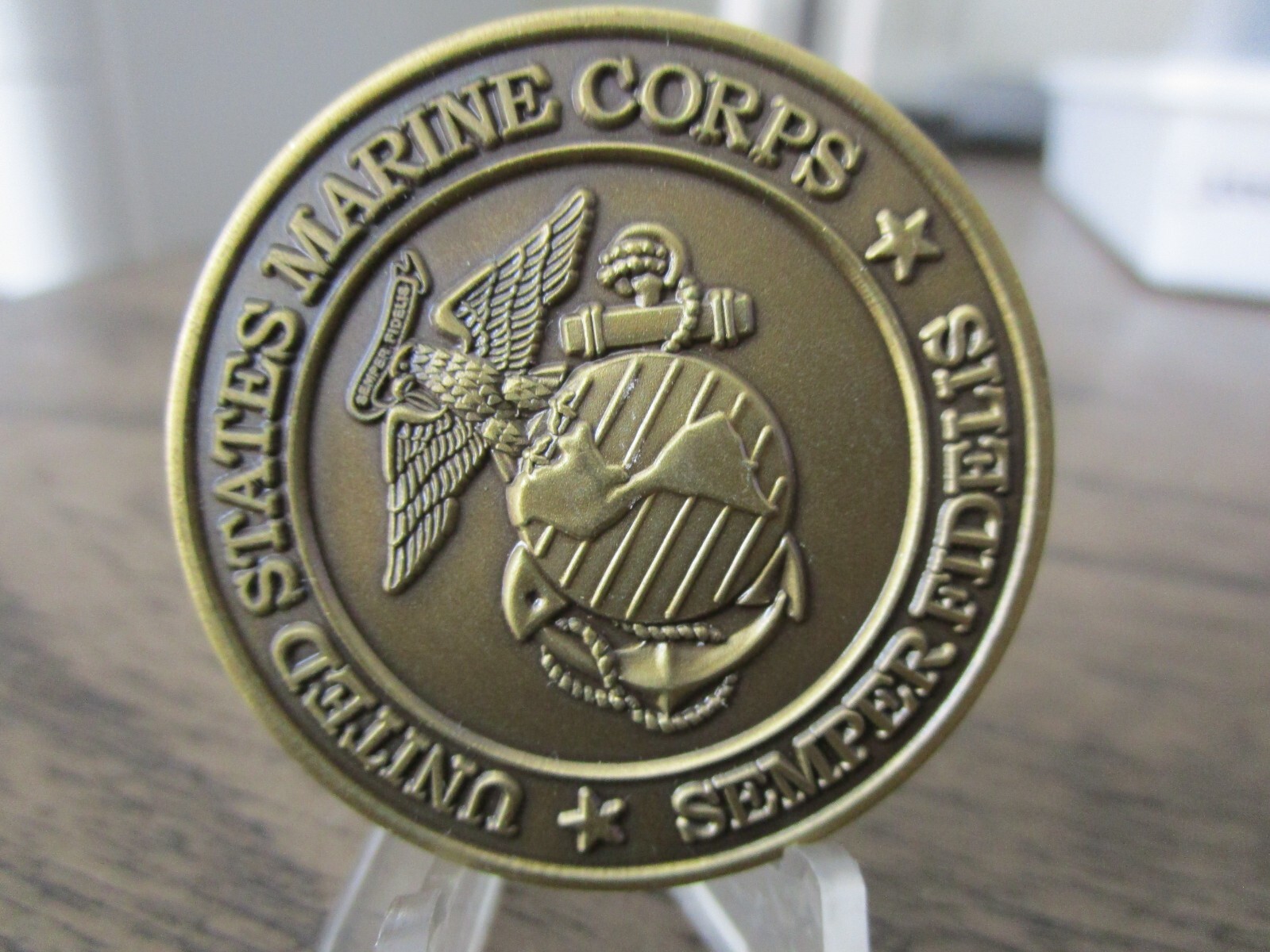 USMC United States Marine Corps 1st Marine Division SSGT Challenge Coin ...
