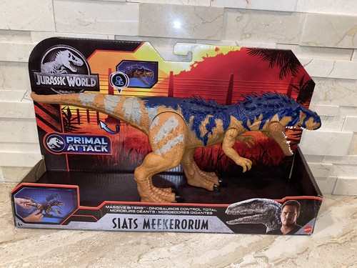 JURASSIC WORLD MASSIVE BITERS SIATS MEEKERORUM DINOSAUR FIGURE | eBay