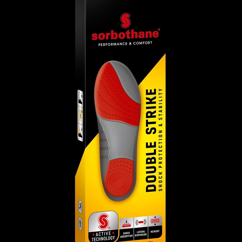 Sorbothane Double Strike Insoles NEW | eBay Australia