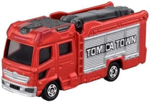 Tomica Shop Original Tomica Town Fire Pump Truck Boom 360 Degree ...