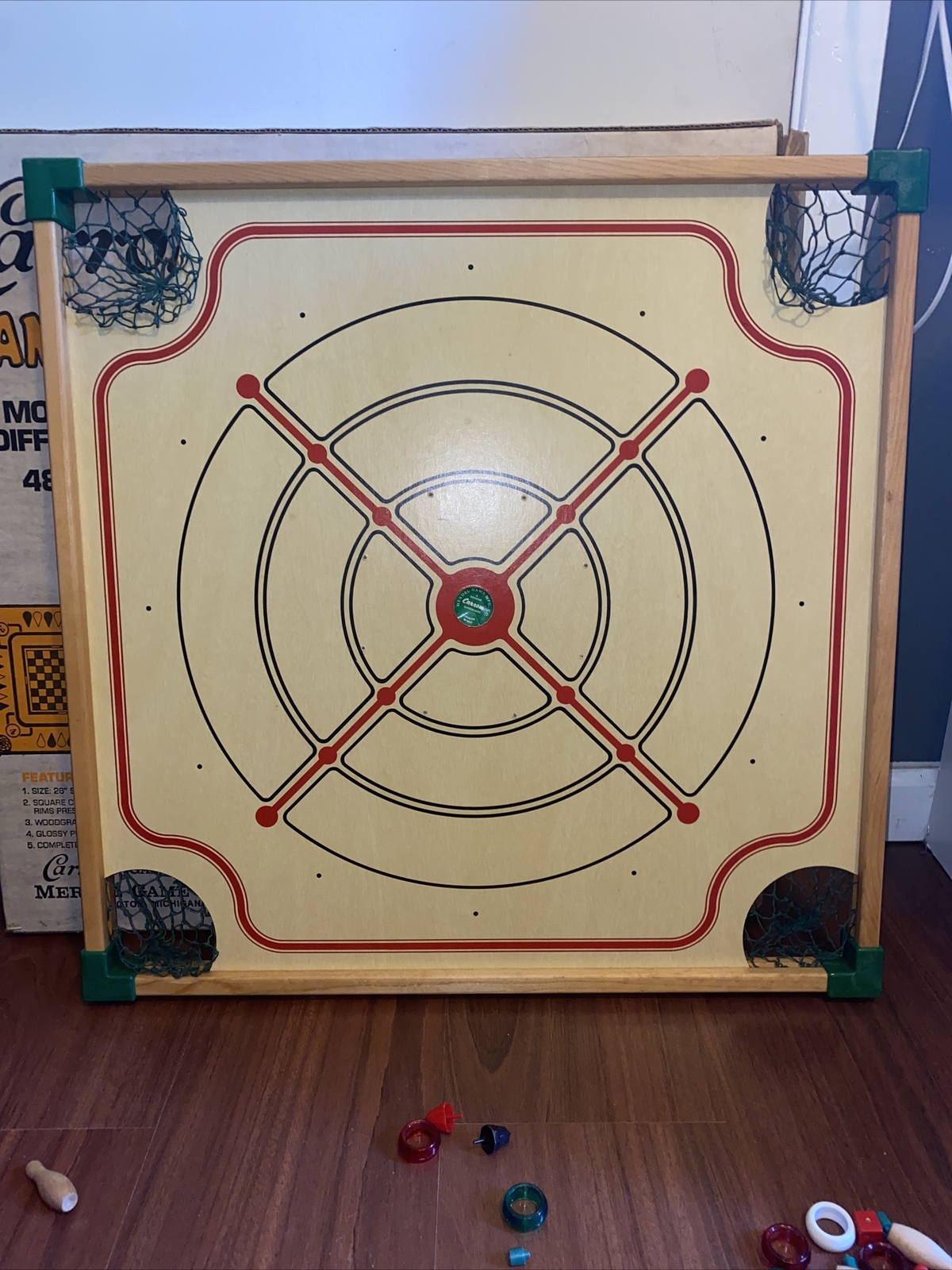 vintage carrom game board | eBay