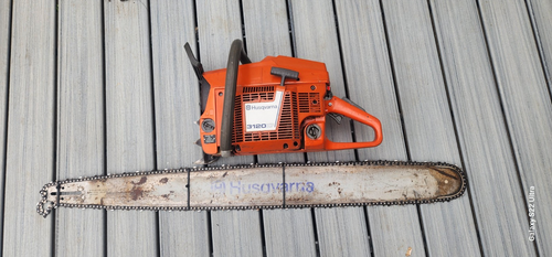 Husqvarna 3120XP Chainsaw With Bar (42 Inches) and Chain | eBay UK