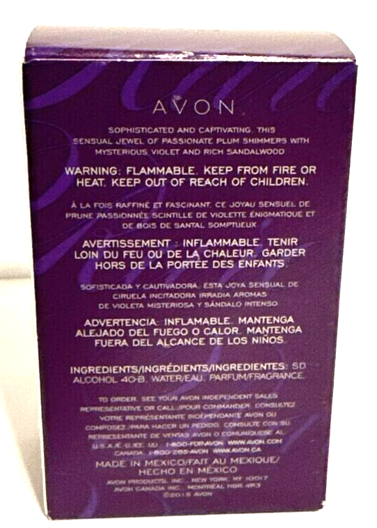 Avon Rare Amethyst Perfume Spray NEW 1.7 fl oz Eau de Parfum 50 ml | eBay