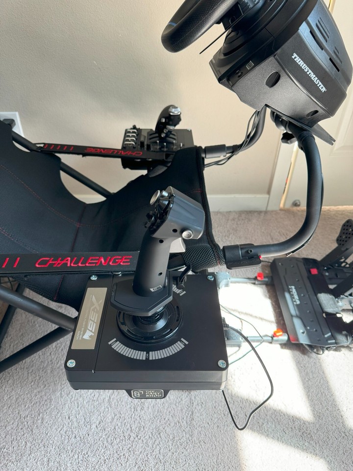 HOTAS Mounting Bracket for Playseat Challenge or Challenge X Logitech ...