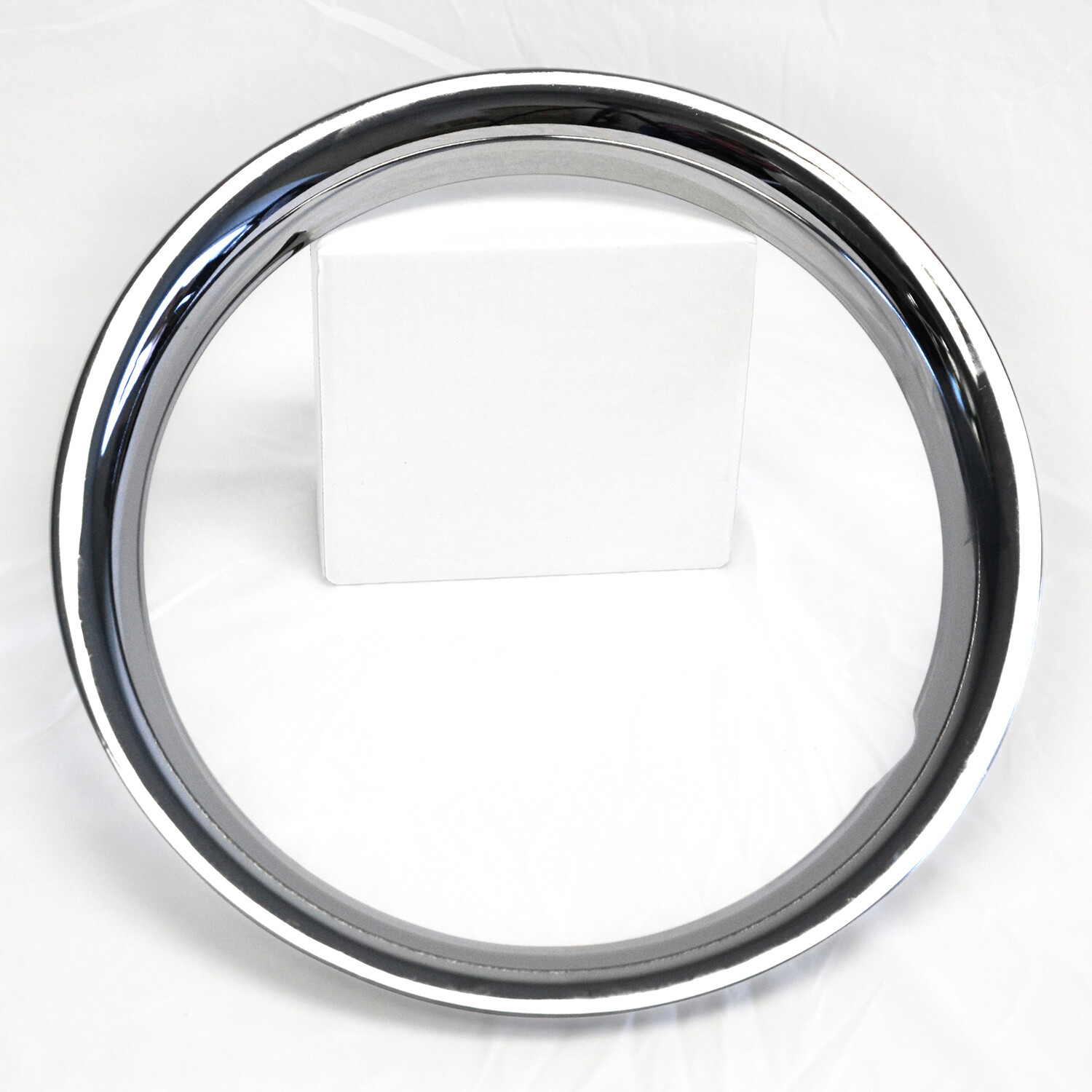 4 NEW 14" CHROME Steel Wheel Trim Rings Beauty Rims Glamour Ring Rim ...