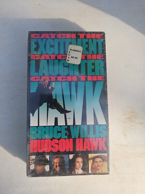 Hudson Hawk VHS Bruce Willis, Danny Aiello, Andie MacDowell 43396705937 ...