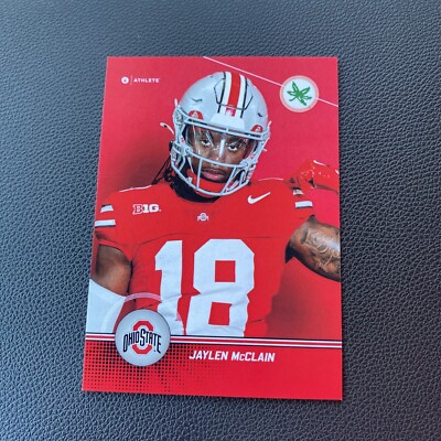 2024 ONIT Ohio State Buckeyes FOOTBALL card JAYLEN MCCLAIN | eBay