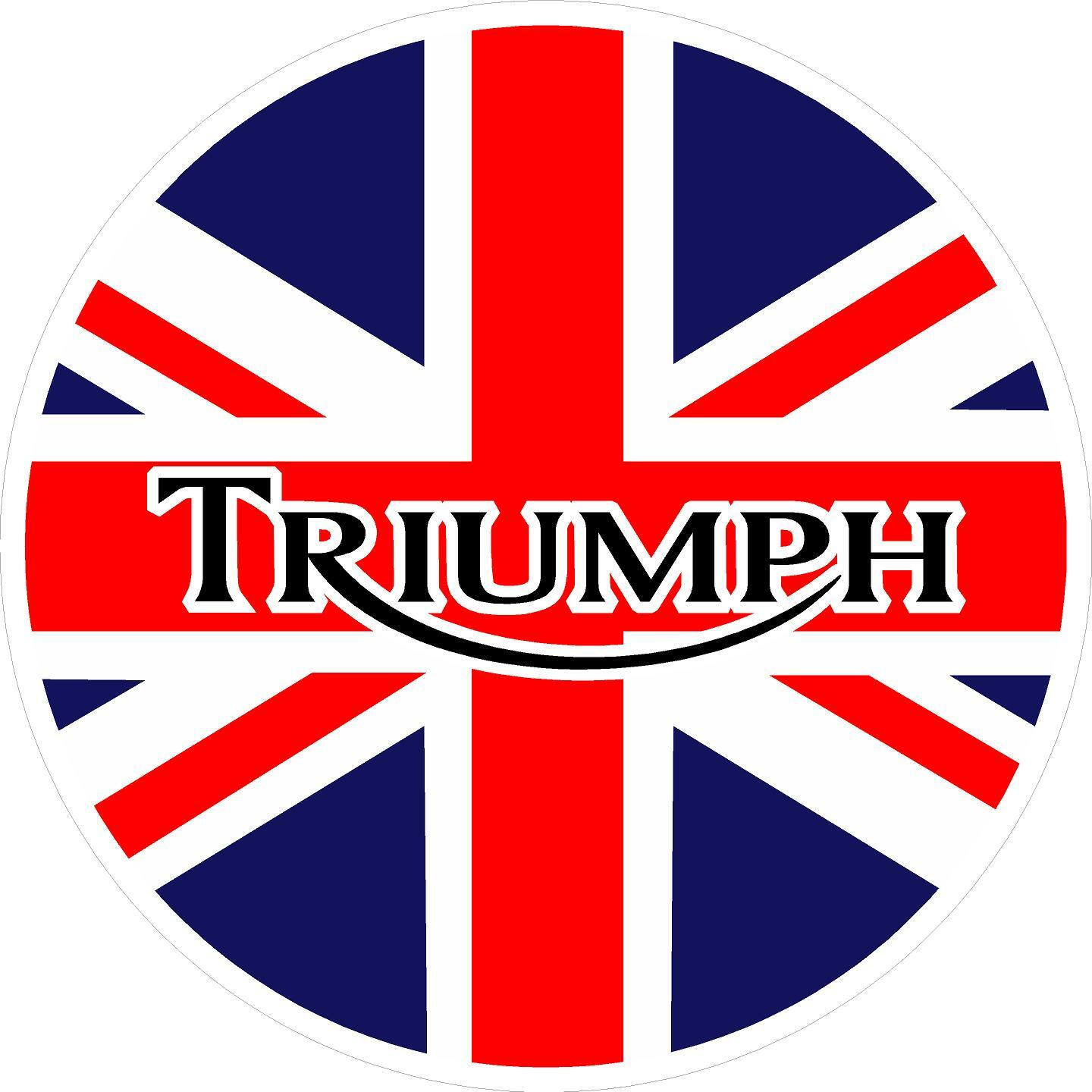 #5192B (1) 12" Triumph Bonneville T100 Speed Triple Decal Sticker ...