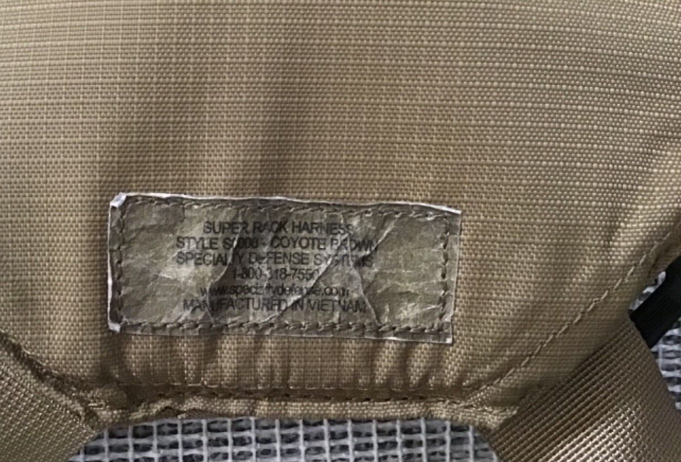 Military NATO combat MOLLE SDS Improved Rack-Vest w. xtra harness | eBay