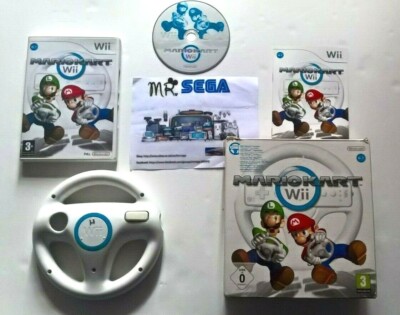 MARIO KART WII PLUS ONE OFFICIAL NINTENDO WHEEL BOXED for the NINTENDO ...