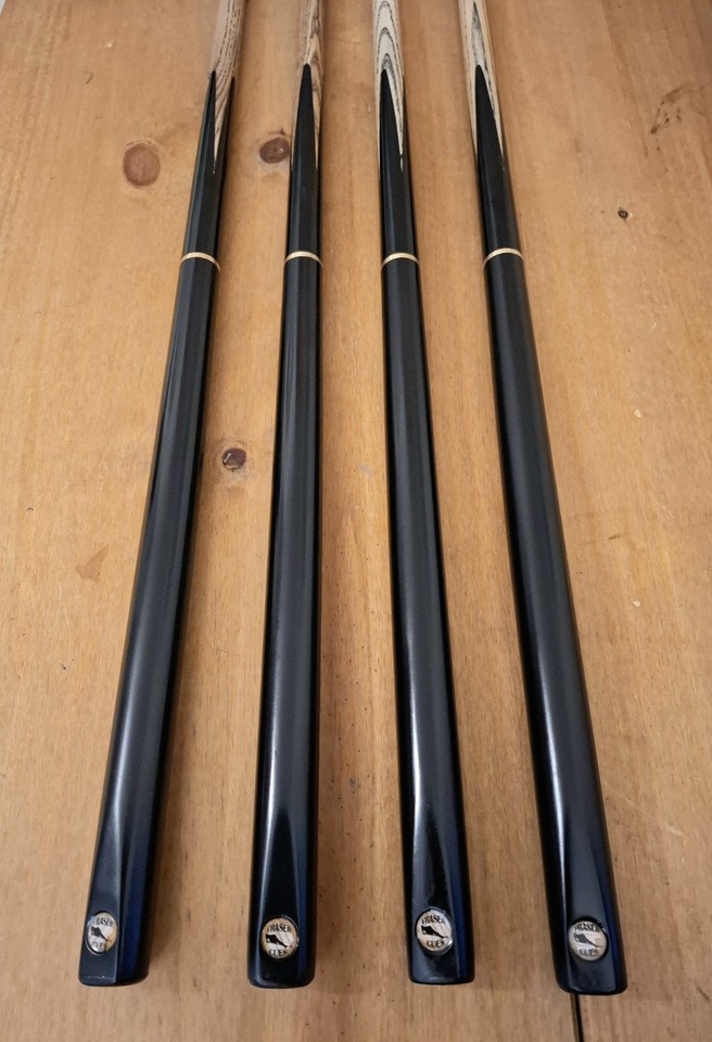 Hand Made "Fraser Cues" 20oz POWER Pool / Snooker Cue! Heavy Aged Ash ...