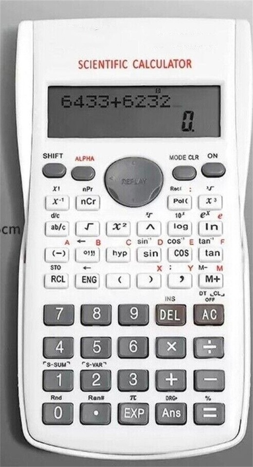 1pc Scientific Calculator Electronic 82MS Digits School Exams Work ...