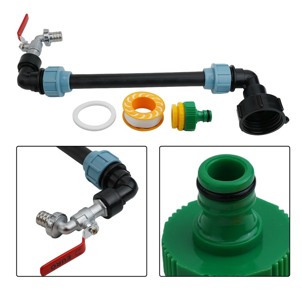 Reliable IBC Gooseneck Tap 3/4 Connection for Water For Tank Efficiency ...