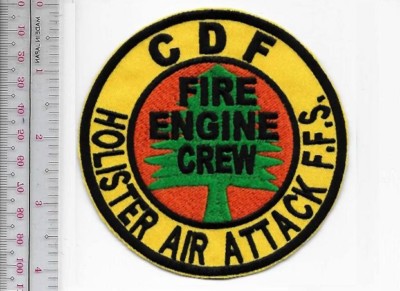 Hot Shot Wildland Fire Crew Ca CDF Holister Air Attack Base Forest NO ...