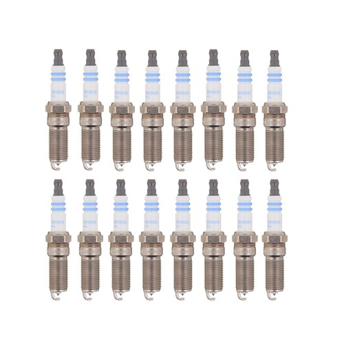 Bosch OE Fine Wire Set of 16 Double Platinum Spark Plugs For F-350 ...