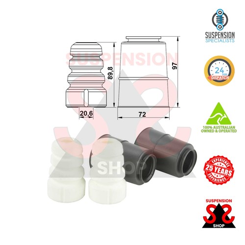 Front Axle Dust Cover Kit, Shock Absorber Suit AUDI A6 2.0 TDI ...