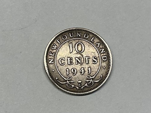 1890,1941, 2x 1942,1943 newfoundland Silver 10 cent coin lot | eBay
