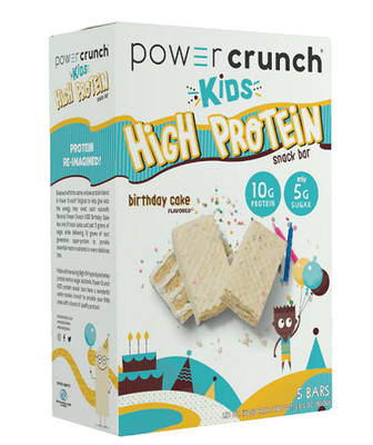 Power Crunch Kids Protein Snack Bar Birthday Cake | eBay