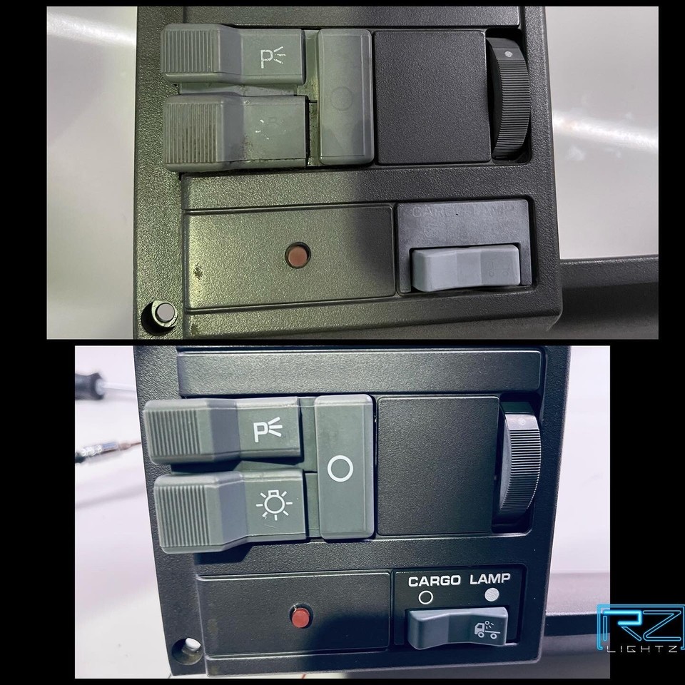 1988-1994 Chevy GMC C1500 C2500 Sport Truck Cargo Lamp Light Switch 454 ...