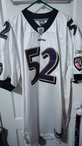 Ray Lewis Jersey Reebok Stitched On Field Size 54 (Fits Big) | eBay