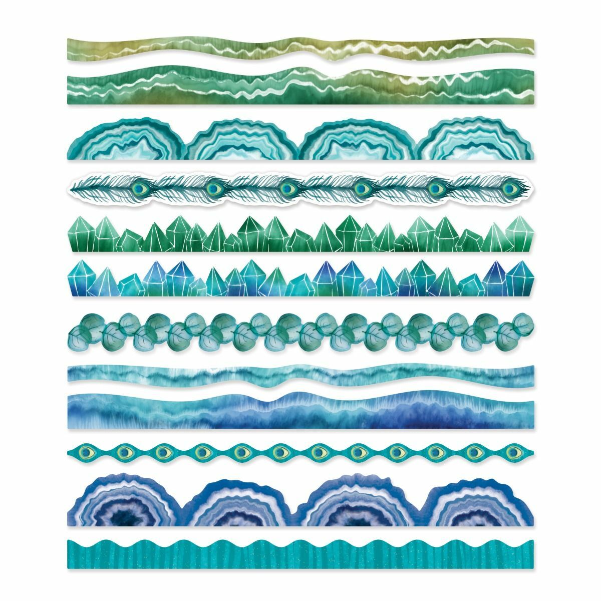 Emerald Gemstone Borders ||| Creative Memories | eBay