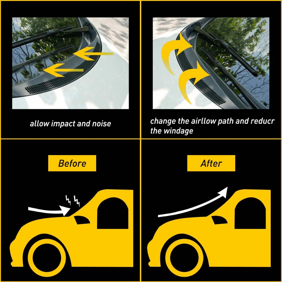 Rubber Windshield Seal Trim Weather Strip Car Front Rear Window Guard ...