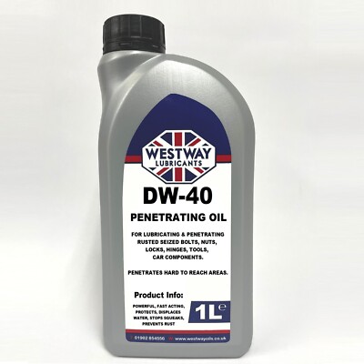 Penetrating Oil DW40 High Quality Oil 1 Litre - Maintenance Spray | eBay UK