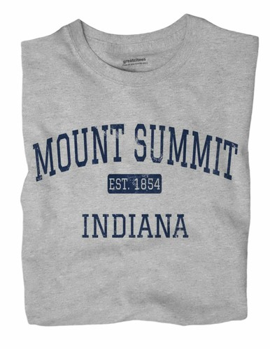 Mount Summit Indiana IN T-Shirt EST | eBay