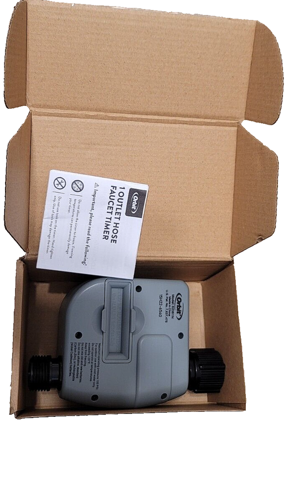Orbit Digital 1 Outlet Dial Hose Faucet Timer 62061N- Open Box | eBay