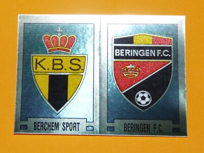 #330 BERCHEM SPORT BERINGEN FC PANINI FOOTBALL 88 1987-1988 BELGIQUE ...