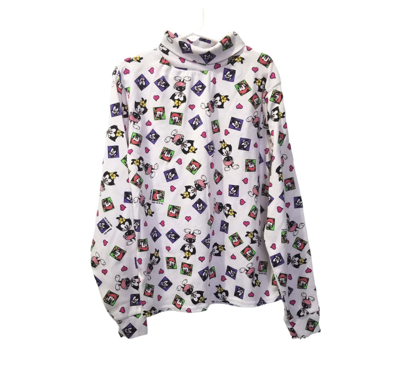 Vintage 1994 Andover Togs Animaniacs Turtleneck Top S… - Gem
