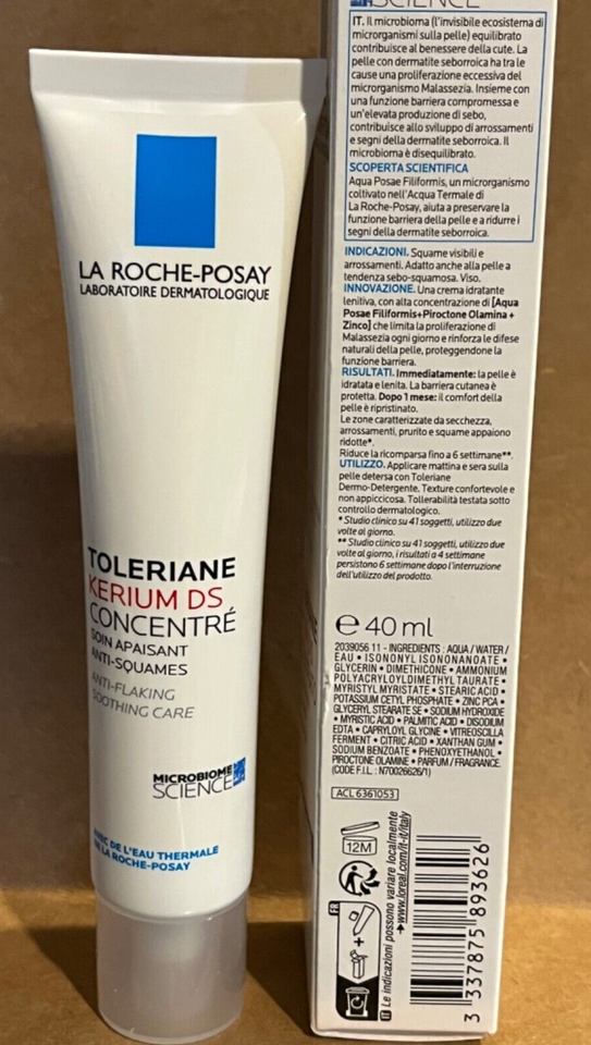LA ROCHE-POSAY Toleriane Kerium DS Concentrate Anti-Flaking Soothing ...