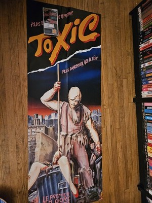 THE TOXIC AVENGER (1984) - Original French Movie Poster HUGE HORROR ...