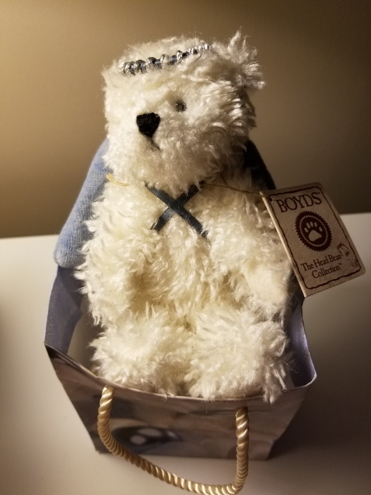 Lil' Haley Boyds Bears #99017V Jointed 6" ornament Bear w/tag, Bag ...