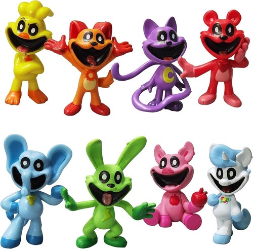 8 Pcs Smiling Action Figure Toys Gift for Kids | eBay