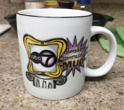 Vintage World Wide Line Good Morning Abc News Coffee Mug monday morning ...