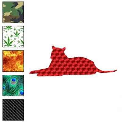 Cougar Puma Panther, Vinyl Decal Sticker, 40 Patterns & 3 Sizes, #2850 ...