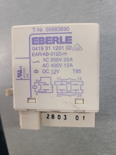 EBERLE 0419 31 0401 02 Control Relay T -Nr. 05683890 | eBay