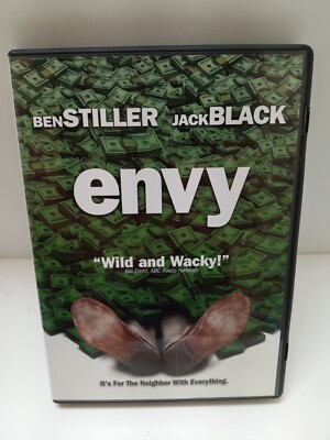 Envy DVD 2004 DreamWorks Full and Widescreen Ben Stiller Jack Black ...