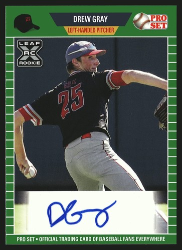 2021 Pro Set Drew Gray #PS-DG1 Autographs Green AU | eBay
