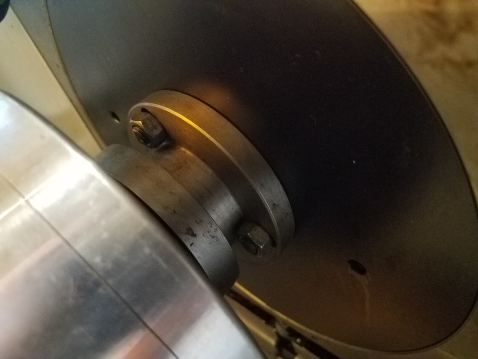 Royal Air Pneumatic 5C Collet Closer for Haas HRT 210 A6 Rotary Table ...