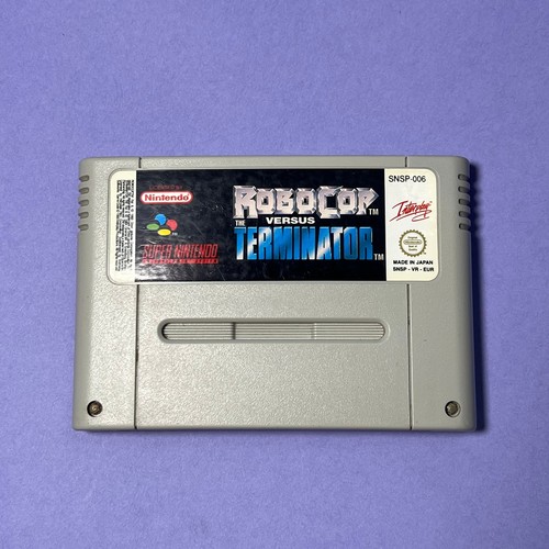 Robocop Versus Terminator - SNES Game | eBay